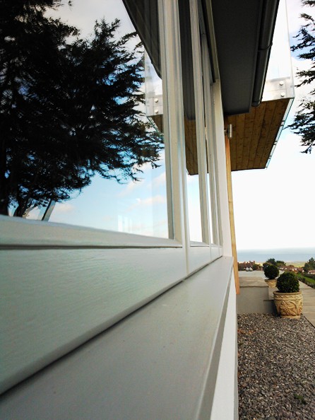 Custom Storm Proof Wooden Windows with Extra Overlapping Edges