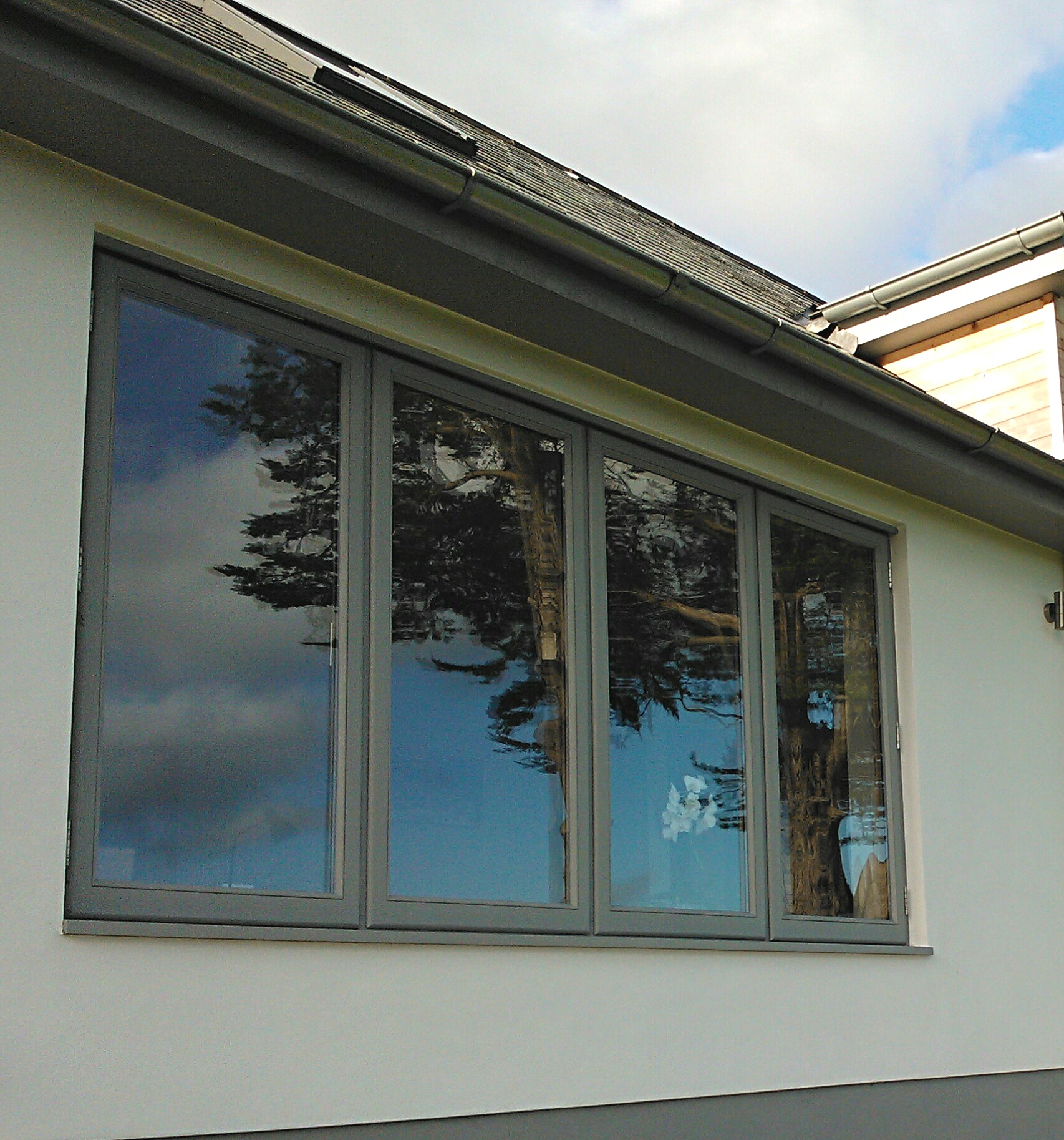 Custom Storm Proof Wooden Windows with Extra Overlapping Edges