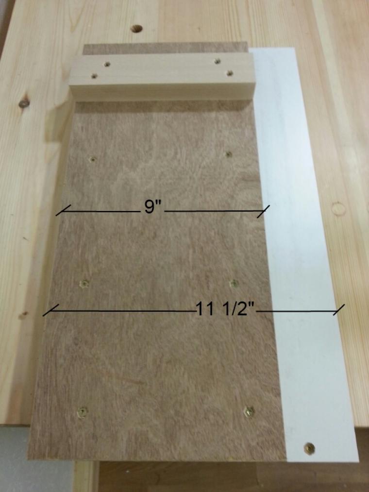 Instructions for Making Your Own End Grain Shooting Board