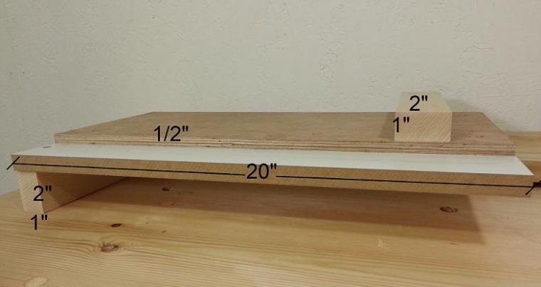 Instructions for Making Your Own End Grain Shooting Board
